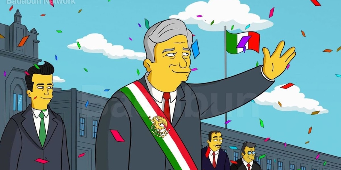 López Obrador, ¿Presidente de México en ‘Los Simpsons’?