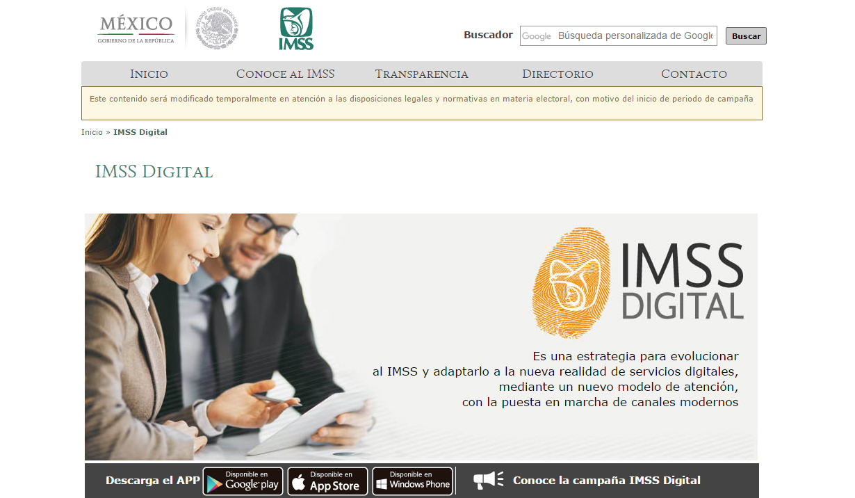 IMSS digital permite realizar trámites sin acudir a las unidades médicas