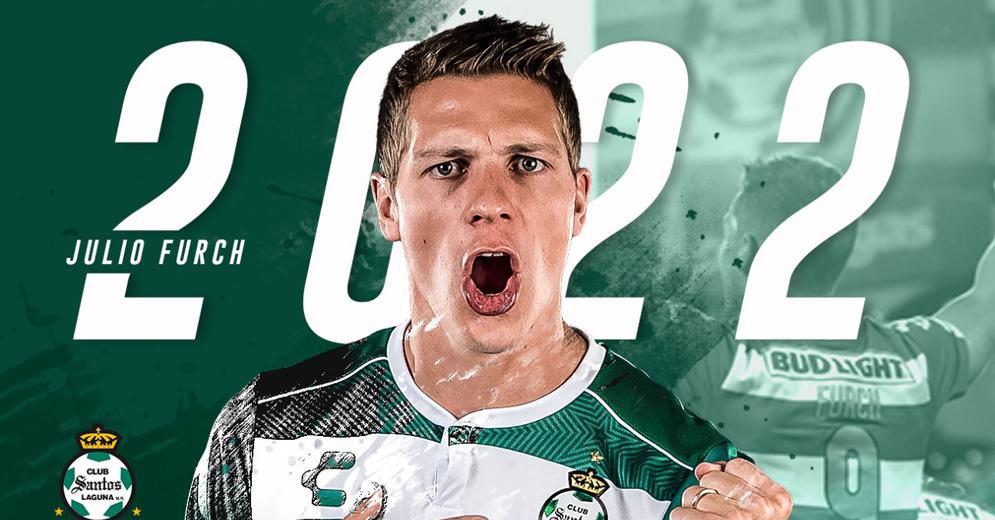 Julio Furch se queda en el Santos hasta el 2022