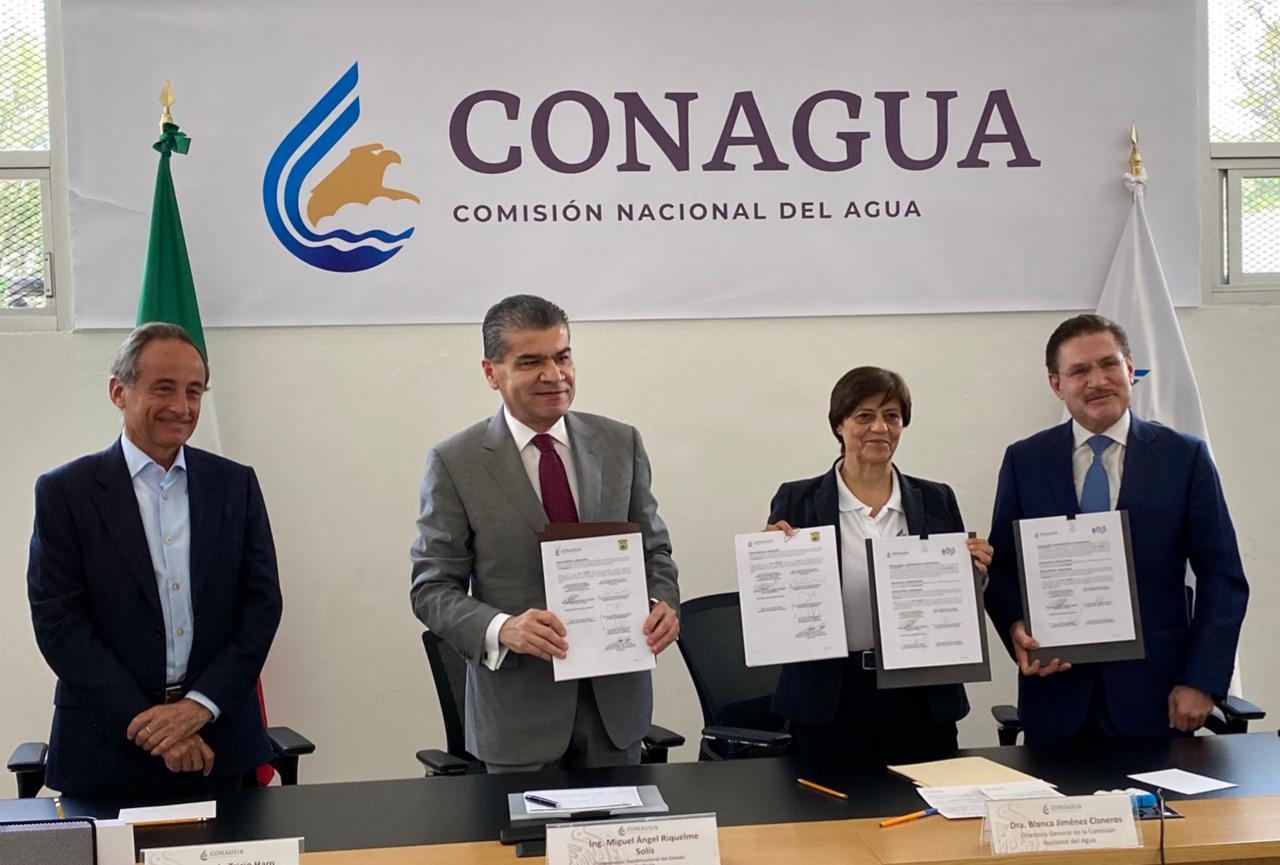 Firman acuerdo de coordinación CONAGUA y Gobierno Estatal