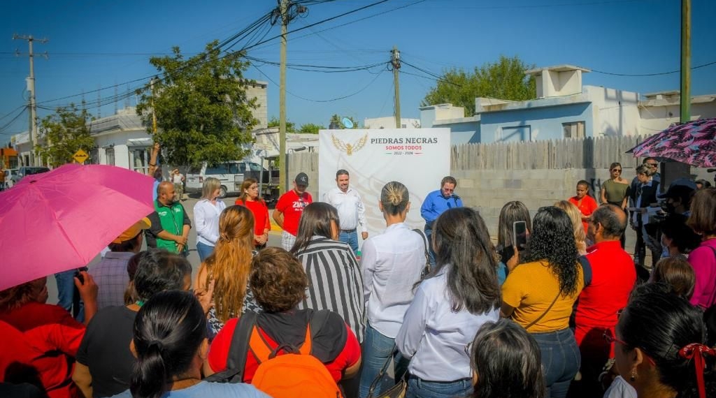 Entregan obras en sector Hacienda La Laja